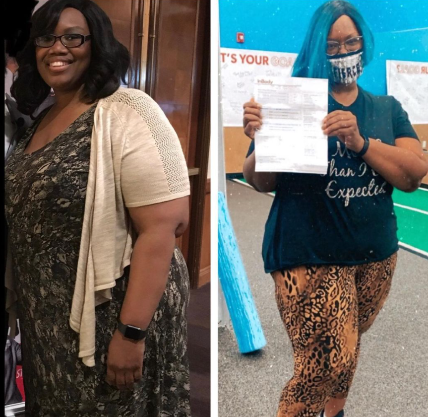 Laqueena's Weight Loss Journey